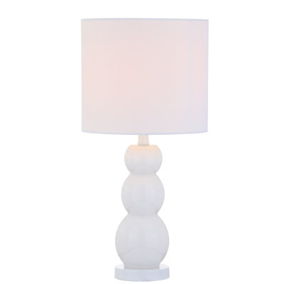 Wrought Studio Bowers Glass Table Lamp & Reviews | Wayfair